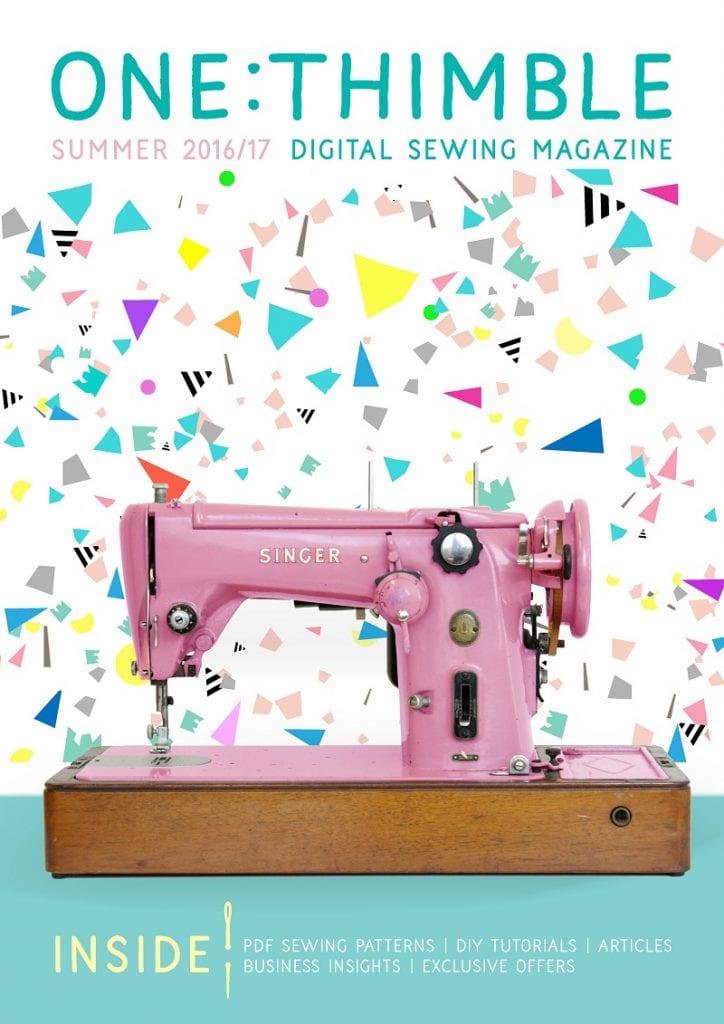 Introducing Pastel Pop; One Thimble Issue 13 - Molly and Mama