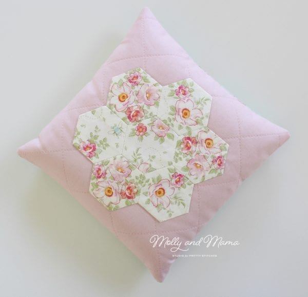 Make a Heat Pack with Pretty Hexie Flower - Molly and Mama