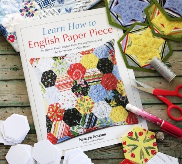 Blog Tour for the 'Learn How to English Paper Piece' Book - Molly and Mama