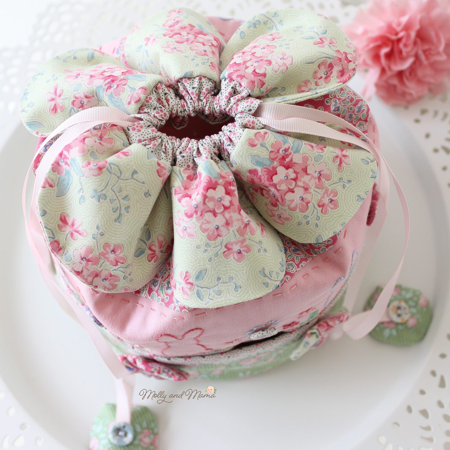 Easter Dilly Bag Design for Tilda Club - Molly and Mama