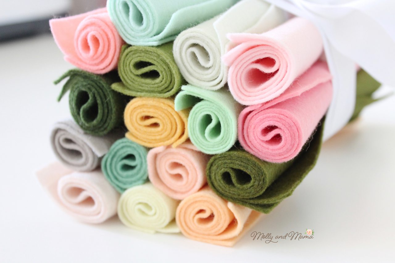 Tips for working with Wool Felt - Molly and Mama