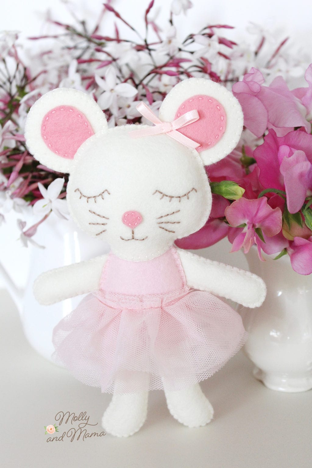 Valentina Ballerina in the Sew Simple Softies Book - Molly and Mama