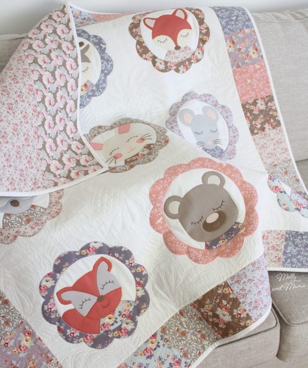 Forest Family Quilt Along Wrap Up - Molly and Mama