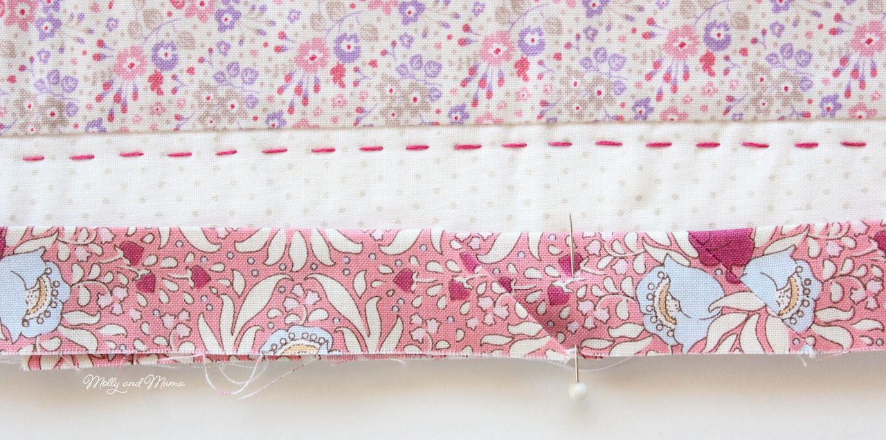 How To Bind A Quilt - Molly and Mama