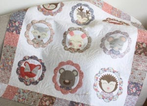 Week 7 - Forest Family Quilt Along - Molly and Mama