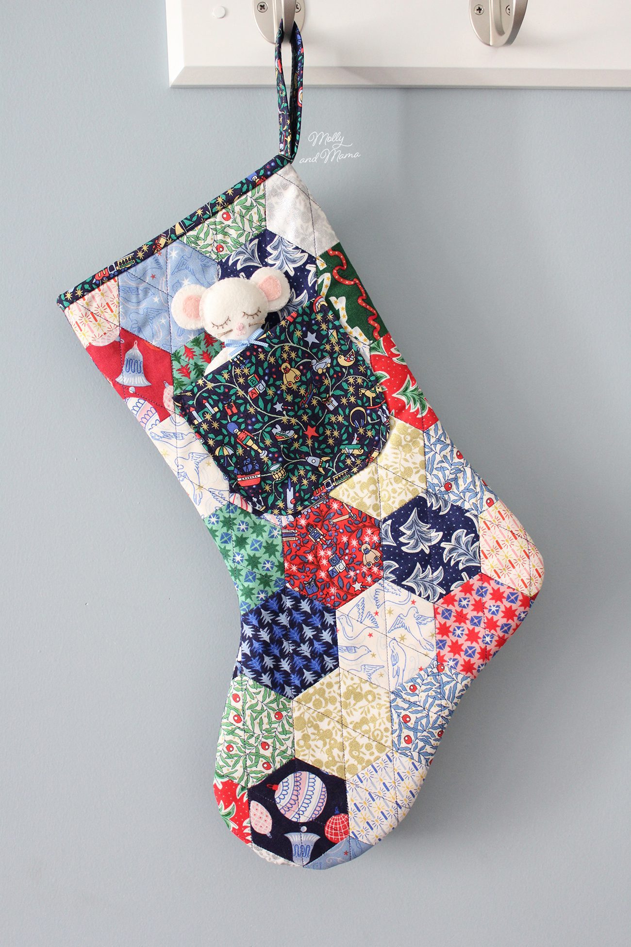 An Update For My 'Night Before Christmas Stocking' Pattern - Molly and Mama