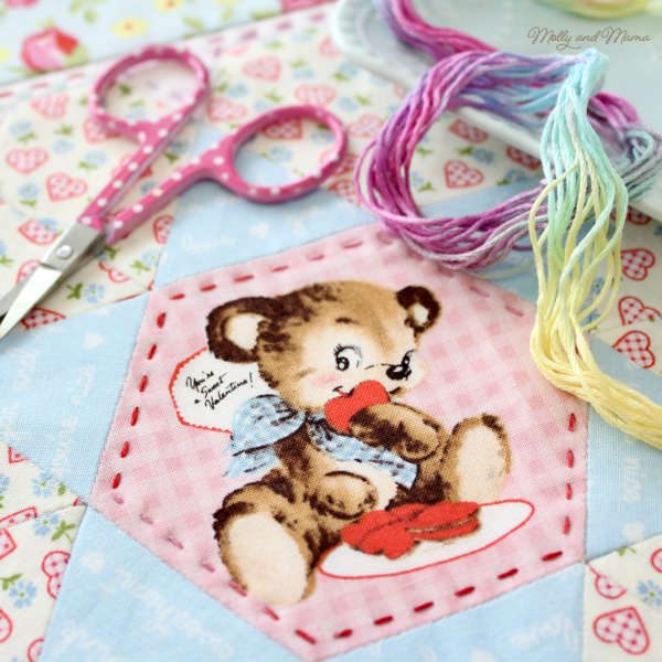 A Valentine's Version of the Tilly's Tea Party Table Runner - Molly and ...