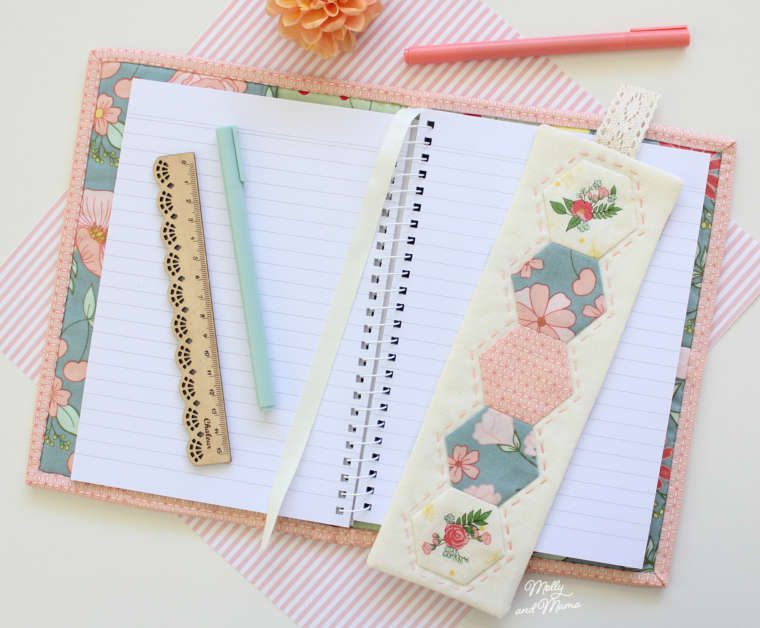 A Beautiful Journal Cover Pattern and a Free Bookmark Tutorial! - Molly ...