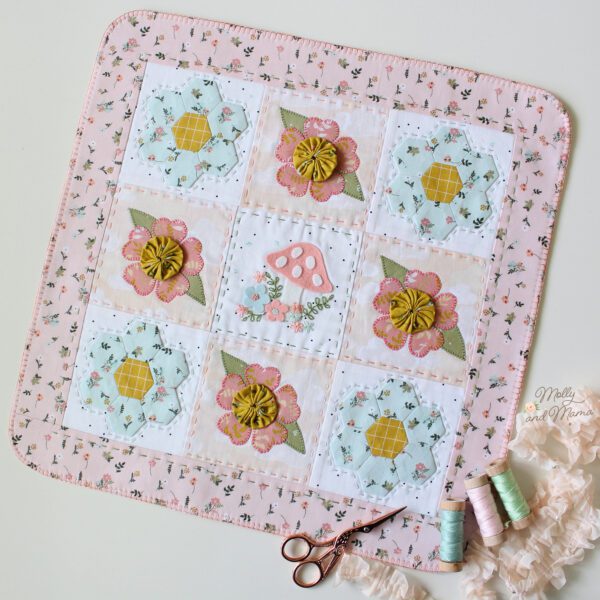 My first project for 2023 - Another Sweet Stitches Sampler - Molly and Mama