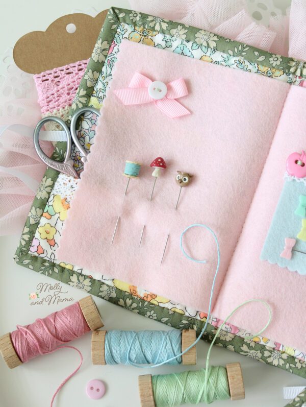 Introducing the Posy Pocket Pin Cushion and Needle Book - Molly and Mama